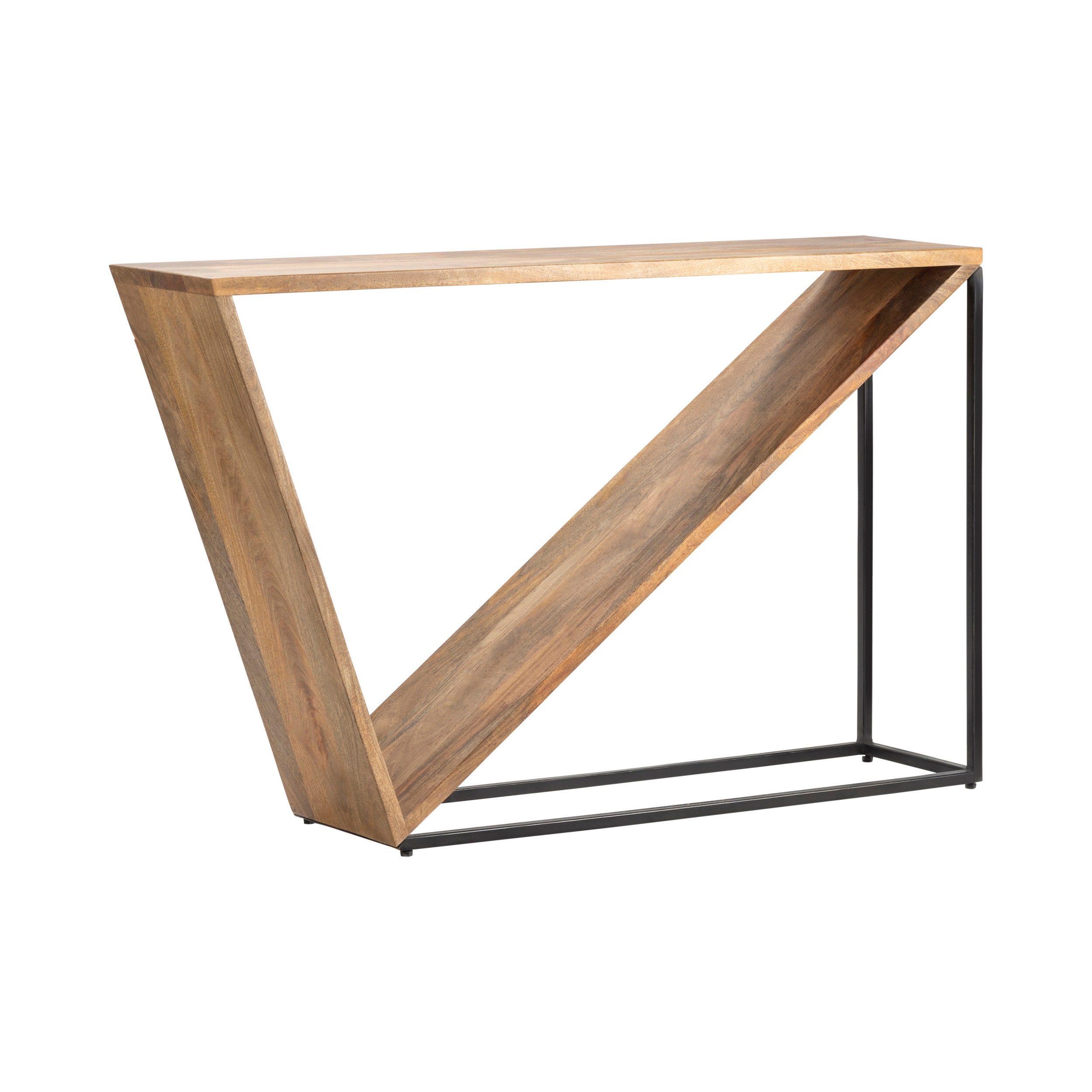 Triangle console table store