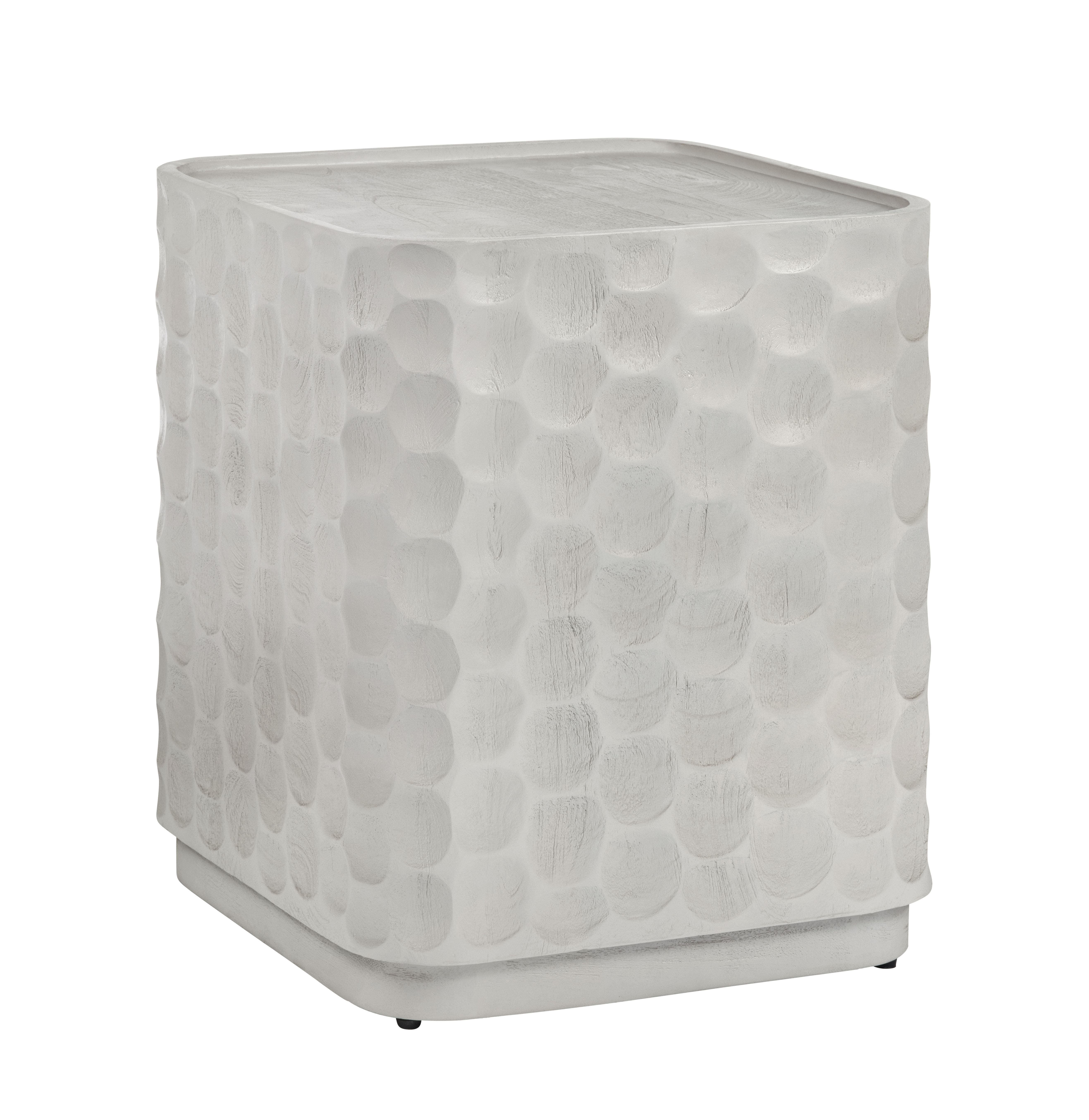 GIBSON END TABLE (WHITE)